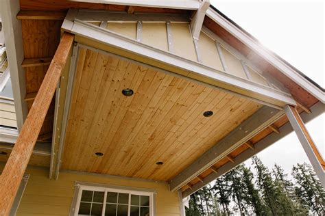 Wood Soffit Panels For Ceilings And Overhangs Belco Tandg