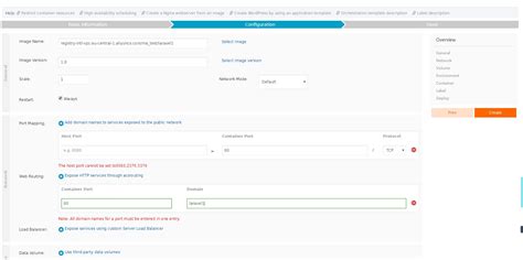 deploy a laravel application to alibaba cloud container service using