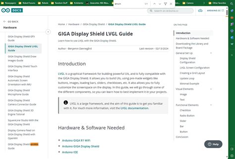 Arduino Giga R And Arduino Gift Display Lvgl H Comp Error Giga Display Shield Arduino Forum
