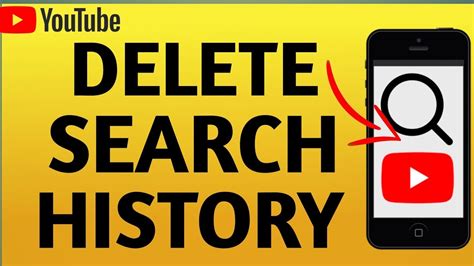 How To Delete YouTube Search History YouTube