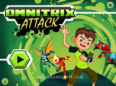 Ben 10 Omnitrix Attack Play Game Online And Free Download