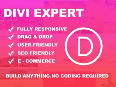 Help With Divi Theme Website Design Divi Redesign Development Upwork