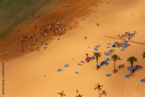 Strand von Teresitas auf Teneriffa in Spanien Stock Photo | Adobe Stock