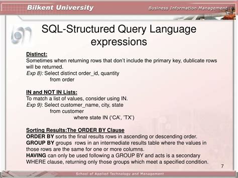 PPT SQL Structured Query Language PowerPoint Presentation Free