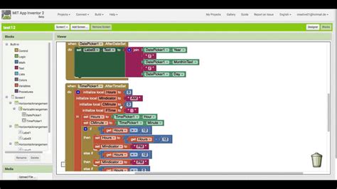 App Inventor Datum Und Zeit Tutorial Teil YouTube
