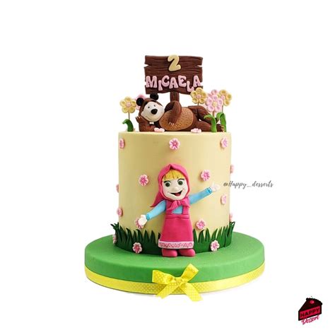 Pastel Masha Y El Oso Happy Dessert Pastel Masha Y El Oso