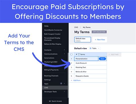 Rotating Text Display Wix App Market
