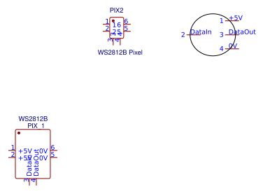 WS B Addressable Pixel Resources EasyEDA