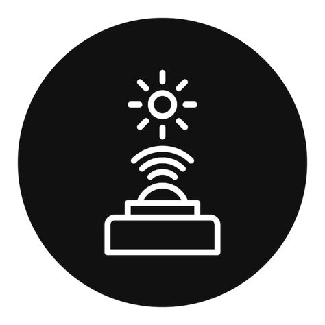 Premium Vector Ultrasonic Sensor Icon Vector Image Can Be Used For Sensors