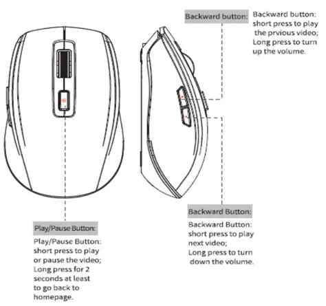 tmice tkm01a dido multifunctional bluetooth mouse user manual