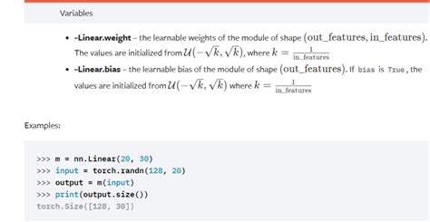 Nn Linear에 대하여 네이버 블로그