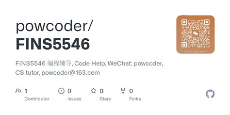 Github Powcoderfins5546 Fins5546 编程辅导 Code Help Wechat Powcoder Cs Tutor Powcoder