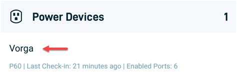 Datto Networking App Power Devices