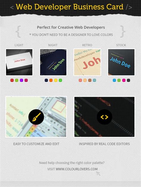 Web Developer Business Card Web Development Development Business Website