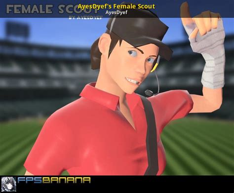 Ayesdyefs Female Scout Mod For Team Fortress 2 Tf2 Mods
