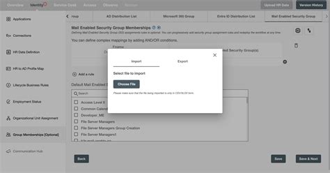 Manage Mail Enabled Security Group Access With Hire2retire