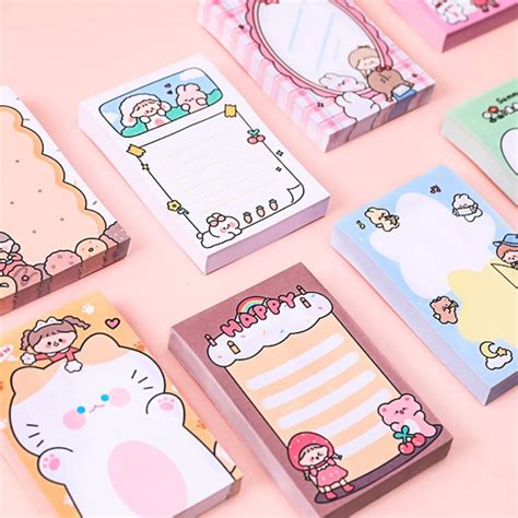 Note Pad Kawaii Etsy