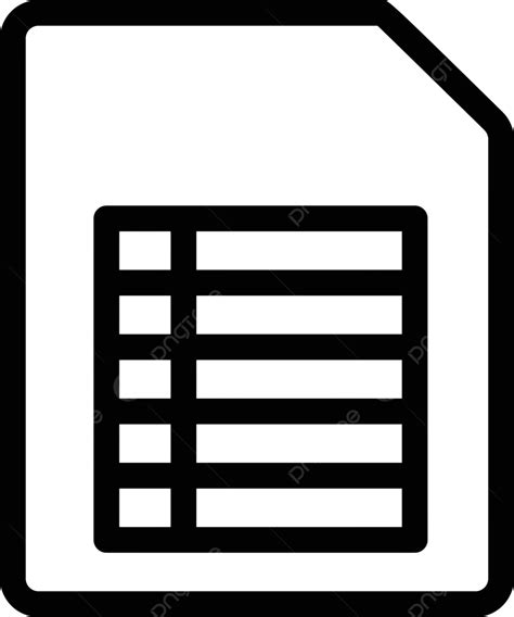 excel file sign object document vector sign object document png and