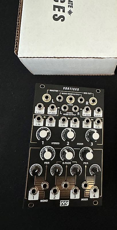 Steady State Fate Vortices Eurorack Mixer Module Reverb