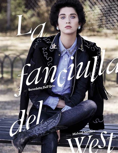 Ava Mcavoy For Elle Italy