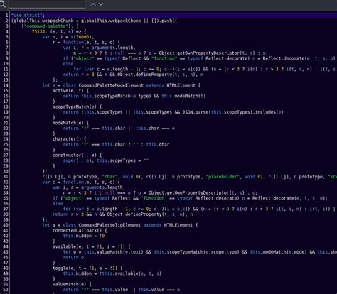 Source Code Viewers Output Is Difficult To Read In 1475b7 B8 On Dark Theme · Ublockorigin
