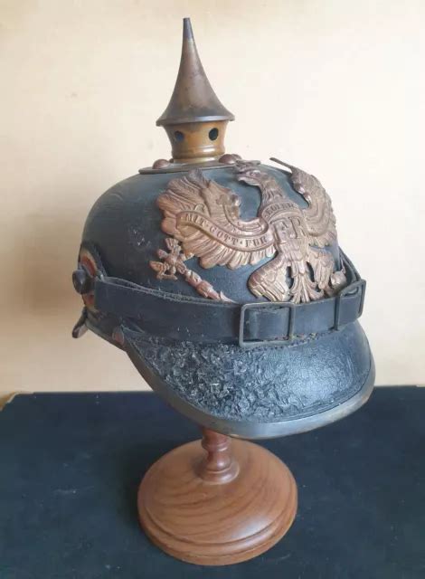 Ww1 Imperial German Pickelhaube For Infantry Regiment 42 Found In Ypres