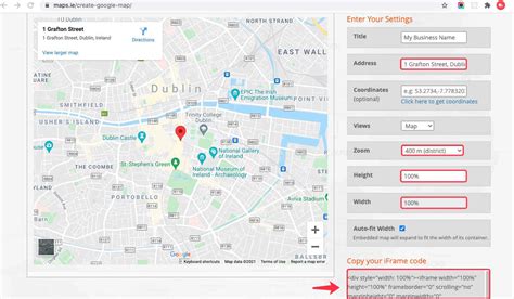 How To Create Google Maps By Iframe Codes Steps Seatheme Documentation Seatheme Documentation