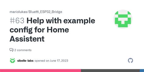 Help With Example Config For Home Assistent Issue Mariolukas Bluetti ESP Bridge GitHub