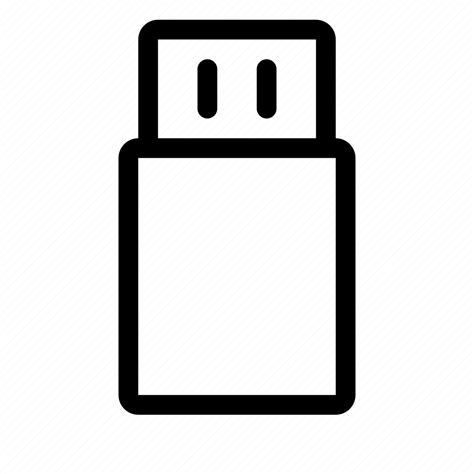 Usb Stick Icon Download On Iconfinder On Iconfinder
