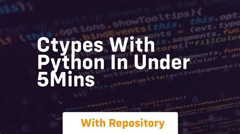 Ctypes With Python In Under 5mins Youtube