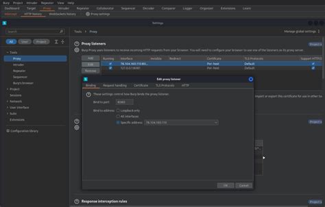 Burp Suite Connection To Android Emulator Embedded Lab Vienna For IoT Security
