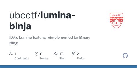 GitHub Ubcctf Lumina Binja IDA S Lumina Feature Reimplemented For Binary Ninja
