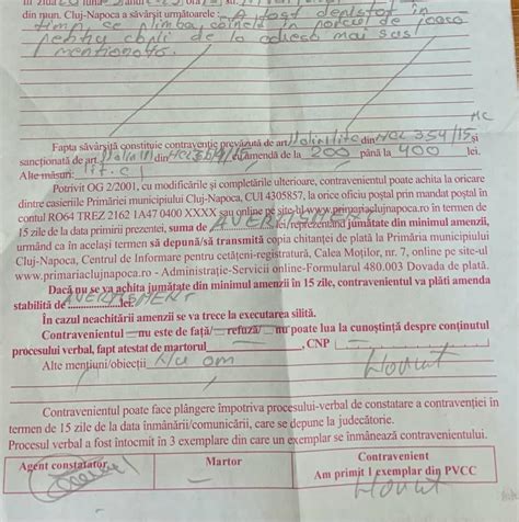 Un clujean a primit un avertisment de la Poliția Locală pentru că a ...