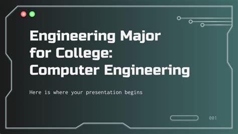Engineering Major Computer Engineering Google Slides PPT
