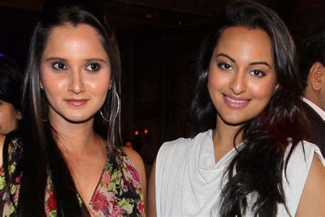 When Sonakshi Met Sania Hot Photoshoot Bollywood Hollywood Indian Actress Hq Bikini