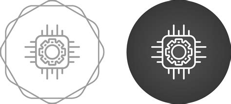 Cpu Vector Icon Vector Art At Vecteezy