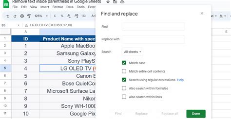 How To Remove Text Between Parentheses Along With Parentheses In Google Sheets SpreadCheaters