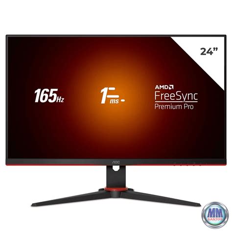Monitor Gamer Aoc Viper 24 165hz 1ms Va 24g2se Shopee Brasil