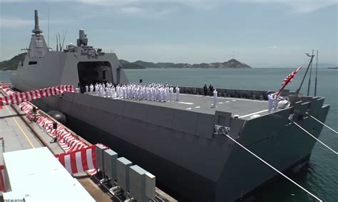 Ffm 8 Js Yubetsu Mogami Class Frigate Japan Navy Jmsdf