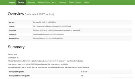 Hadoop【2】 Web Ui访问hadoop集群hadoop的web Ui咋进 Csdn博客