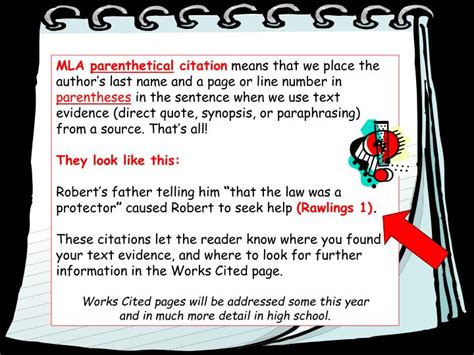 PPT Parenthetical MLA Citation Of Textual Evidence PowerPoint Presentation ID 5746443