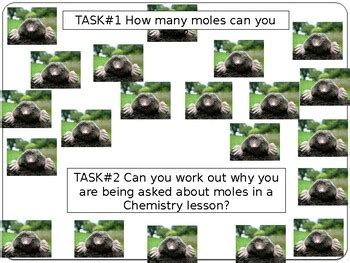 IGCSE MOLES POWER POINT PRESENTAION By IGCSE CHEM STORE TPT