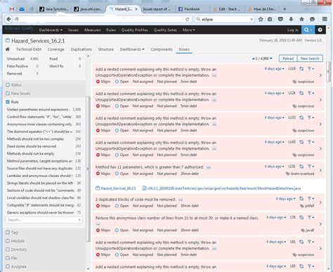 Limit On Number Of Rule Violations Display On The UI Of Analysis Report Of Sonarqube SonarQube