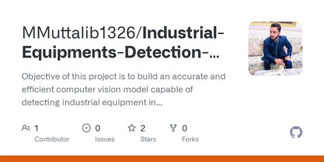 GitHub MMuttalib Industrial Equipments Detection Yolov On Custom Dataset And Deploy It On