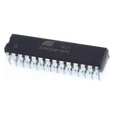 microcontrolador atmega8 16pu microchip pdip 28
