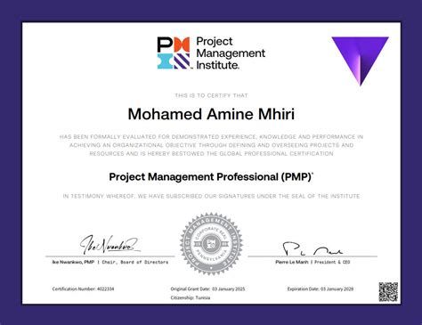amine mhiri on linkedin pmp projectmanagement careergrowth gratitude milestones 29 comments