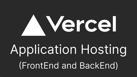 使用 vercel 部署前端與後端專案 react nodejs api service youtube