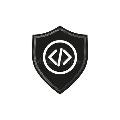 Programming Coding Icon Security Protection Symbol Vector