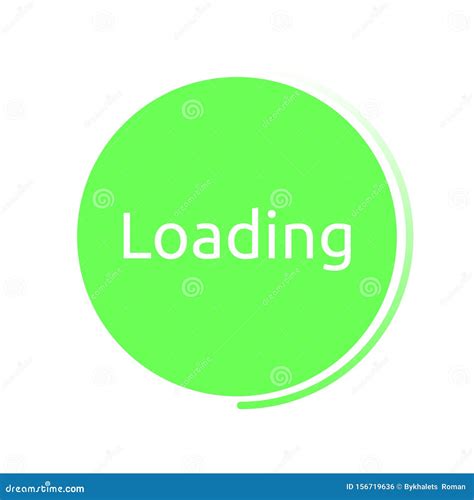 green loading circle icon buffer loader or preloader donload or
