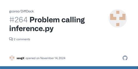 Problem Calling Inference Py Issue Gcorso DiffDock GitHub
